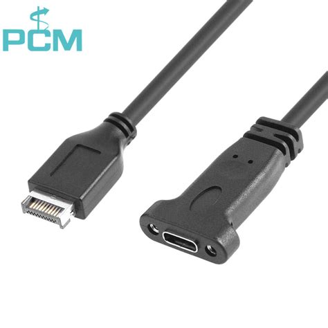 Usb 3 1 Type C Front Panel Header Extension Cable Usb C Front Panel Header Extension Cable And