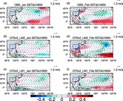 A Regression Of The Monthly Mean Sst Anomalies Shaded 8c And Download Scientific Diagram