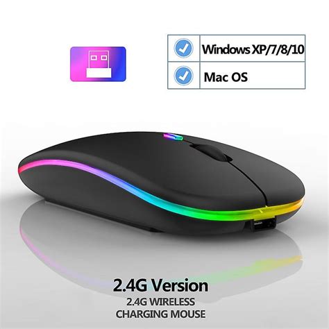 HP W10 Wireless RGB Bluetooth Wireless Rechargeable Slim Mouse Daraz Pk