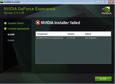 I Cant Install Geforce Experience General Topics And Other Sdks Nvidia Developer Forums