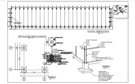 Warehouse Foundation Plan And Constructive Structure Details Dwg File Artofit