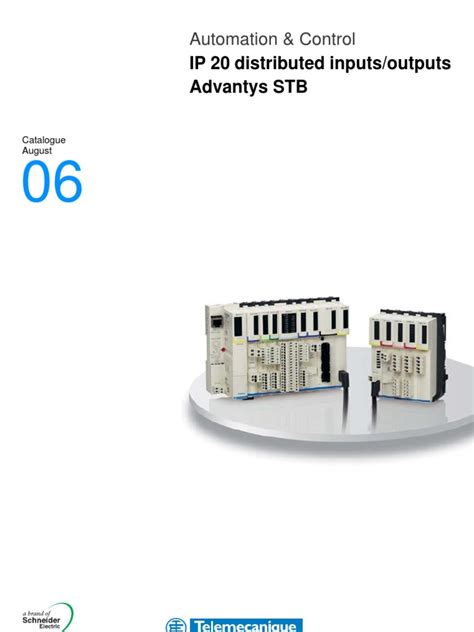 Advantys Stb Pdf Programmable Logic Controller Power Supply
