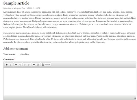 How To Disable Comment Titles For Users In Drupal