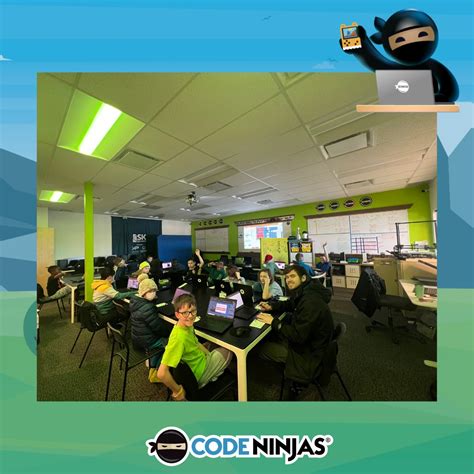 Code Ninjas All The Ninjas Worked On The Special Project