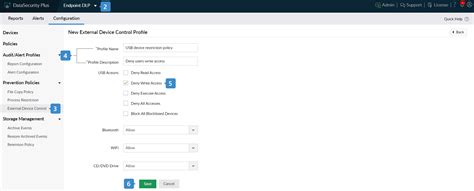 How To Disable USB Storage ManageEngine DataSecurity Plus