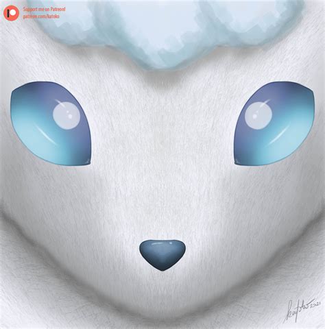 Artstation Alolan Vulpix Pokemon