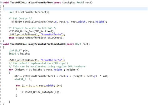 Touchgfxstm32f4fsmc8080i Have Referred To The
