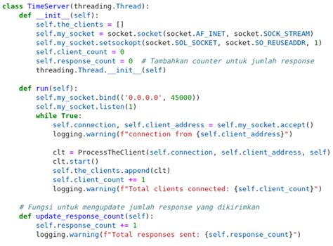 GitHub Kurniacf Progjar A Tugas Tugas Threaded Client Server Pemrograman Jaringan A