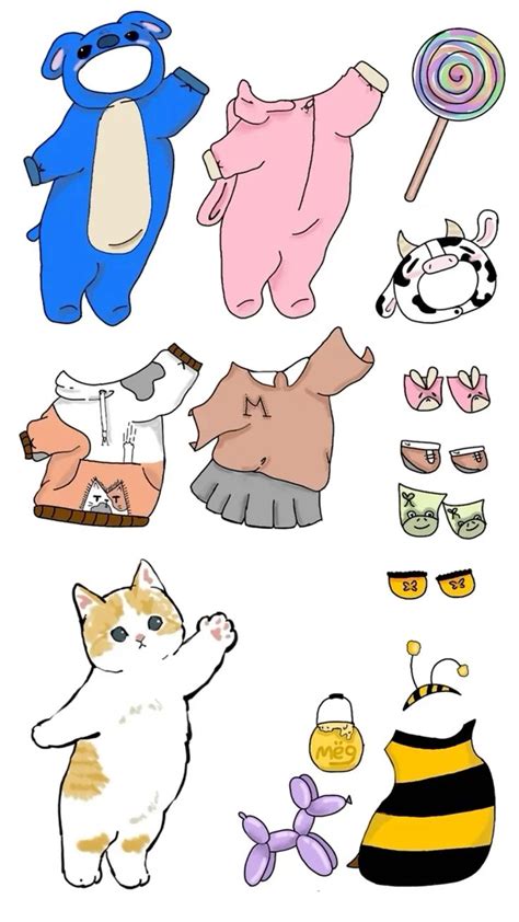 Красивый котик с нарядом пчелки Скачивайте популярных милых котиков с одеждой в блоге Mimipic