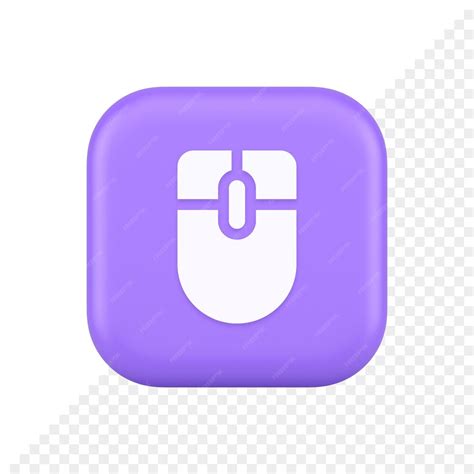 Premium Psd Mouse Computer Scrolling Device Cursor Button Click