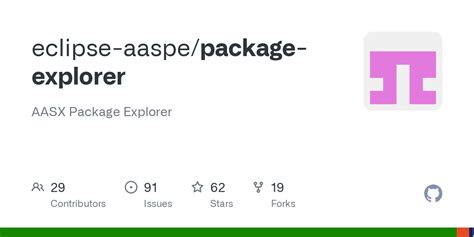 Github Eclipse Aaspepackage Explorer Aasx Package Explorer