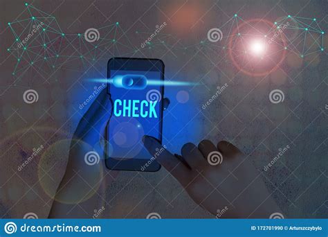 Conceptual Hand Writing Showing Check Business Photo Showcasing Mark Click On A Box In Order To