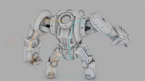 gorilla bot rigged for unreal engine unity mixamo cgtrader
