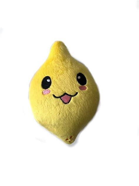 Lemon Plushie Lemon Plush Stuffed Lemon Toy Citrus Plush Novelty Toy Stocking Stuffer Ts For