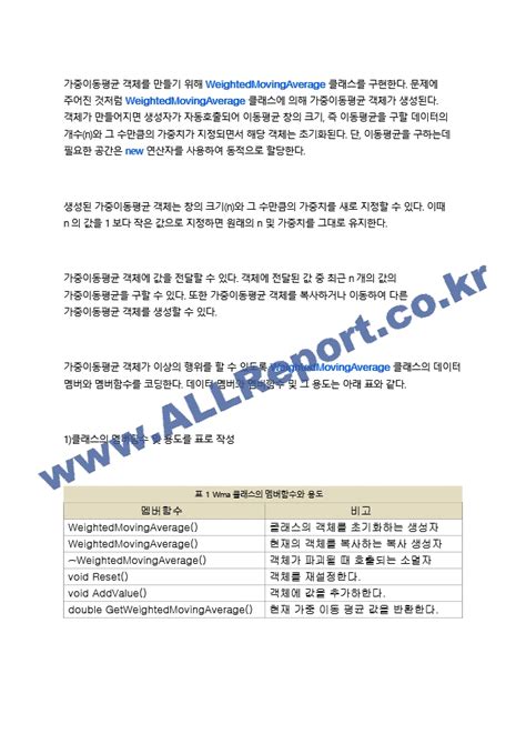 2023년 2학기 방송통신대 C프로그래밍 출석수업대체과제물연속적으로 발생되는 값에서 최종 N개의 값의 가중이동평균weighted Moving Average을 구하는
