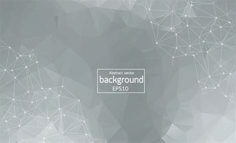 점과 선을 연결하는 추상 흰색 다각형 공간 배경 연결 구조입니다 벡터 과학 배경입니다 다각형 벡터 배경입니다 미래 Hud 배경 0명에 대한 스톡 벡터 아트 및 기타 이미지