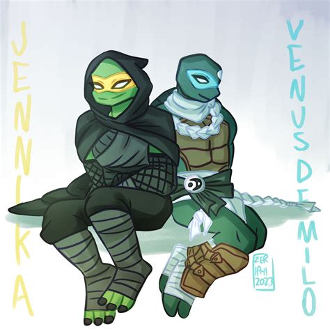 Tmnt Jenny And Venus By Zeriphi On Deviantart