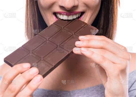 糖果店 可爱的 食品 糖果 女人 甜点心 拿着 背景 人的脸部 棕色头发