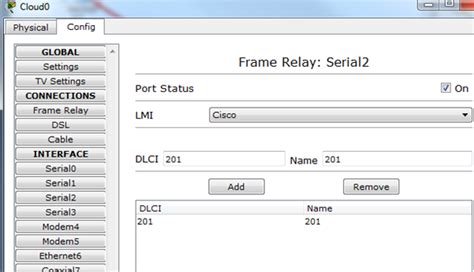 configuring frame relay switch on a cisco packet tracer gamtech