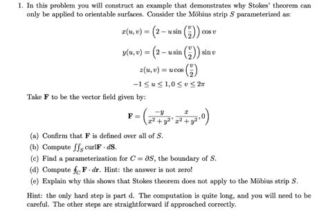 Solved In This Problem You Will Construct An Example That Chegg