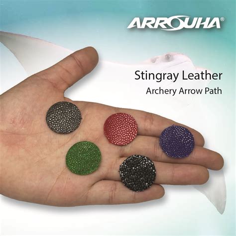 Diy Stingray Genuine Leather Arrow Path For Traditional Bow Arrouha