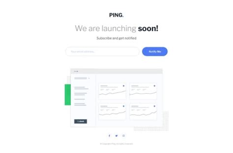 Frontend Mentor Ping Coming Soon Page With React And Chakra Ui Coding Challenge Solution