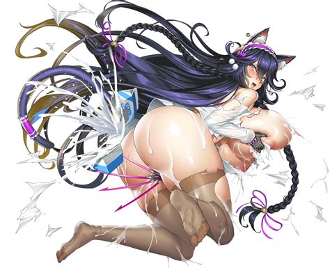 Obui Poi Last Origin Last Origin Dark Blue Hair Game Cg Highres Official Art Girl