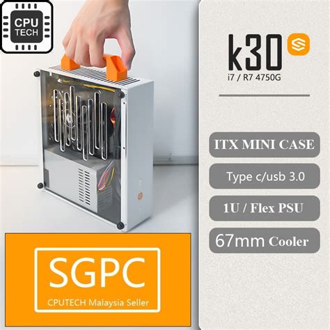 SGPC K30 K59 Mini ITX Matx HTPC Case PC Case Shopee Malaysia