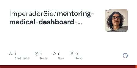 GitHub ImperadorSid Mentoring Medical Dashboard Backend