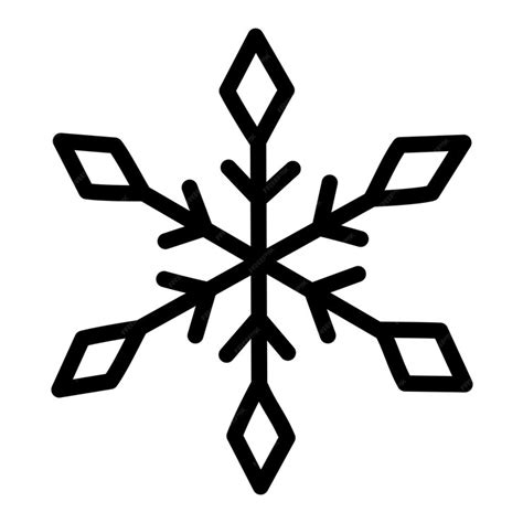 Premium Vector Snowflake In Doodle Style Hand Drawn Snowflake Symbol Of Christmas And New Year