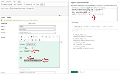 Solved Bugpipelineteams Activitysettings Not Saved Microsoft Fabric Community