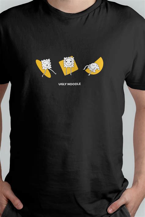 3 Noodle T Shirt Ugly Noodle