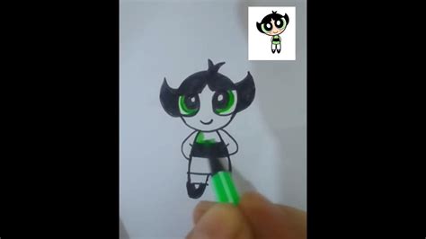 تعليم الاطفال رسم فتيات القوة بسهولة Youtube