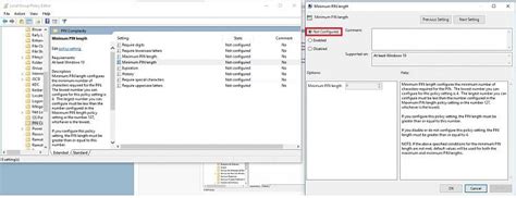 Windows 10 Asking For Minimum 6 Digit Pin Windows 10 Forums