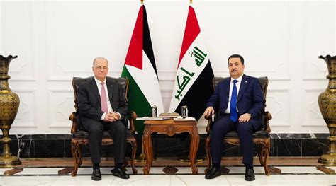 رئيس وزراء السلطة الفلسطينية يصل الى العراق