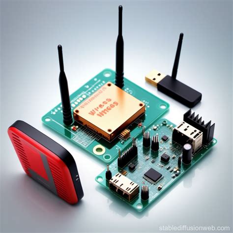 Wireless Communication System Image Stable Diffusion Online