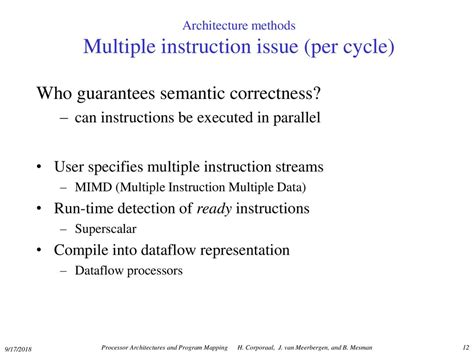 Processor Architectures And Program Mapping Ppt Download