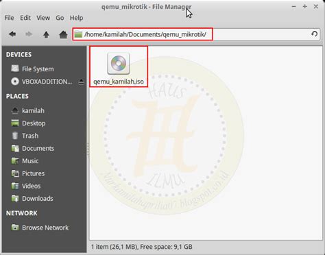 Install Mikrotik Menggunakan Qemu Di GNS Linux Mint Haus Ilmu