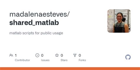 Github Madalenaestevessharedmatlab Matlab Scripts For Public Usage