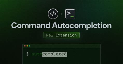 New Extension Command Autocompletion Shell Announcements Codecrafters
