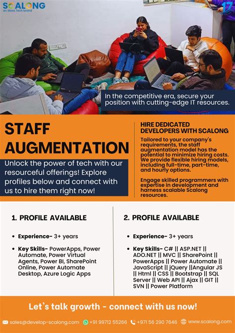 Scalong Ai On Linkedin Techevolution Staffaugmentation