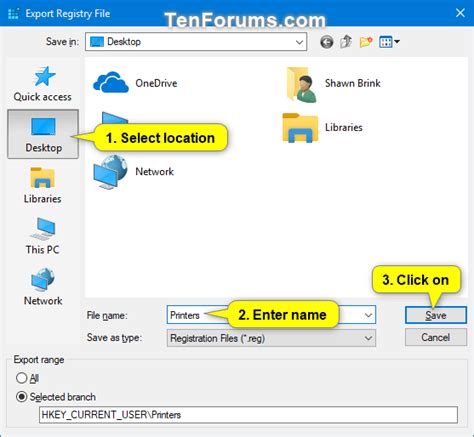 Export And Import Registry Keys In Windows Tutorials