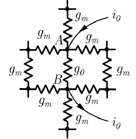 Example Resistor Network The Random Network Has Been Replaced With An Download Scientific