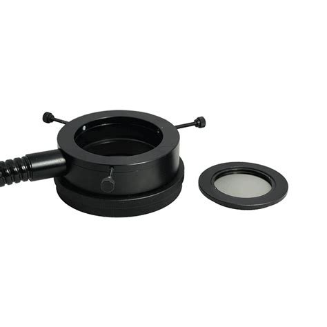 Simple Rotating Polarizer And Analyzer Kit For Led Microscope Ring Light Guide Polarizer 59mm