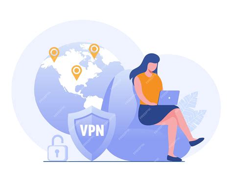 Premium Vector Vpn Access Vpn To Protect Personal Data In Smartphone Computer Virtual Private