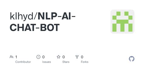 Github Klhydnlp Ai Chat Bot
