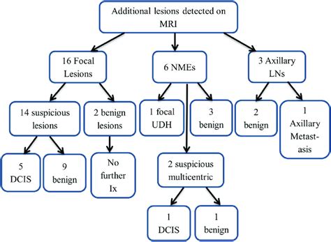 Additional Lesions Detected On Mri Nme Non Mass Enhancement Lns