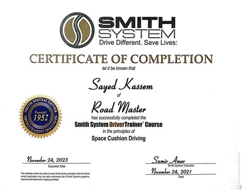 Sayed Kassem On Linkedin Smith 5keys Defensive Driving Accredited Trainer