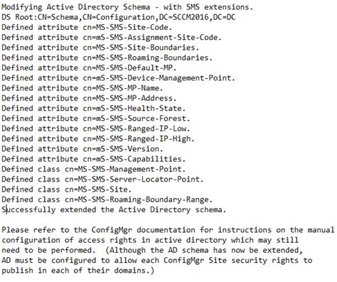Venu Singireddys Blog Extend The Active Directory Schema For Sccm