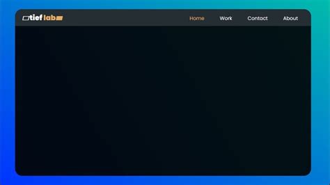 Navigation Bar Html And Css Tutorial Tieflab Css Tutorial Html Css